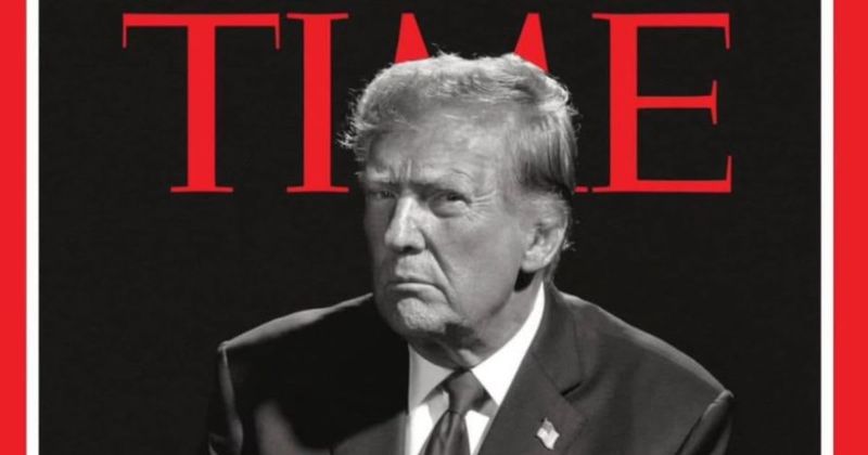 Edited Time Magazine Cover— That Gives Donald Trump Devil Horns — Goes ...