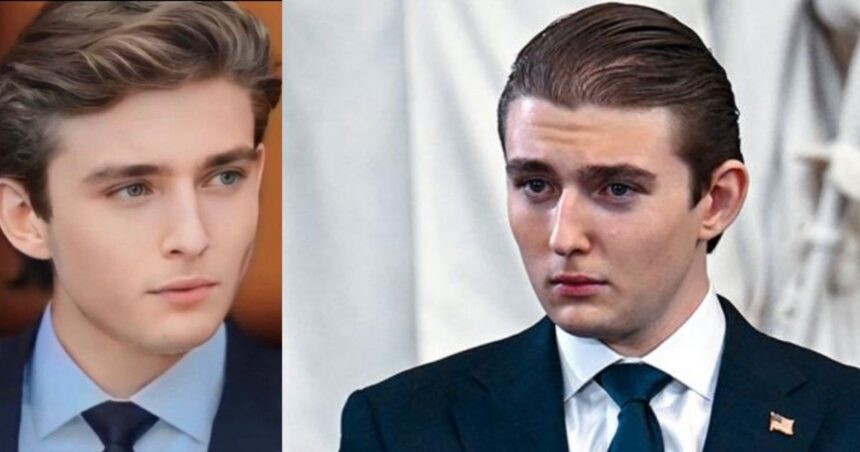 Is Barron Trump Experiencing Hair Loss? Here's What a Hair Expert Has ...