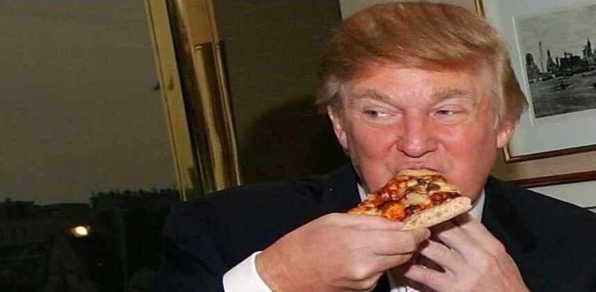 Donald Trump’s Weird Pizza-Eating Habit Has Us All Wondering—"What's ...