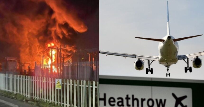 Heathrow Airport SHUTS DOWN After Disastrous Fire Incident—Over 1,350 ...