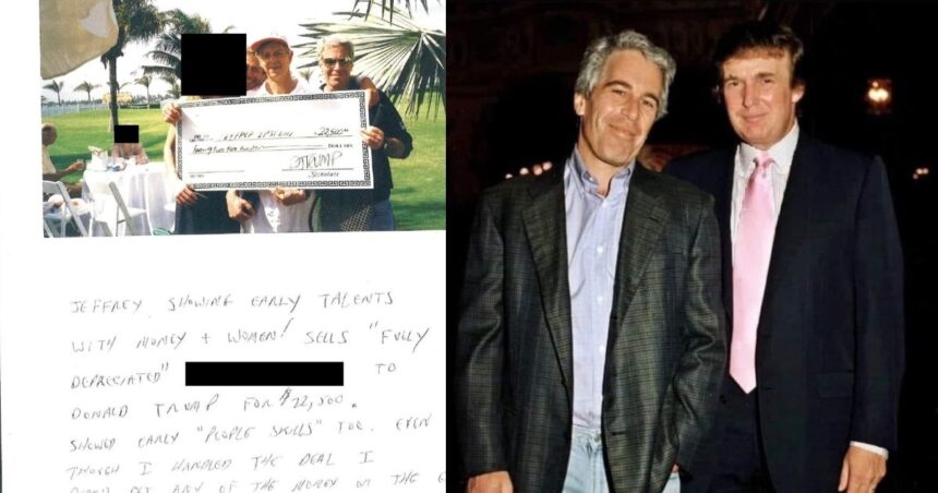 Donald Trump’s “Secret” Birthday Note to Epstein EXPOSED: A Letter ...