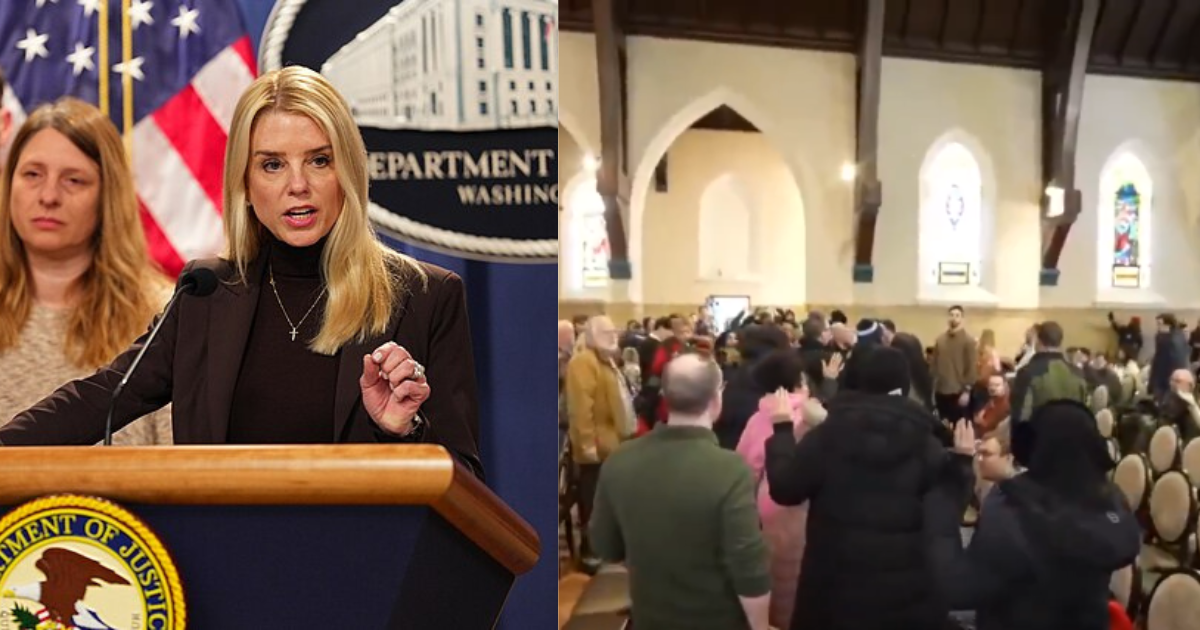 DOJ Vows to Take Action Against ICE Protestors for Disrupting Church ...