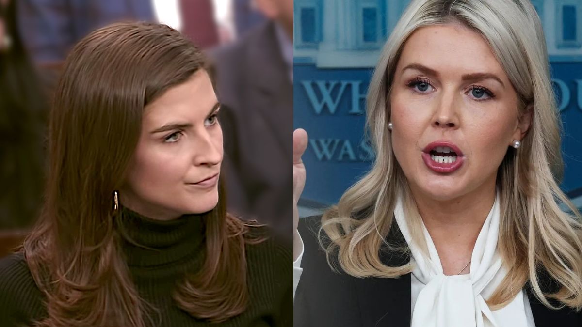 Kaitlan Collins vs Karoline Leavitt: Inside the Tense Exchanges in the ...