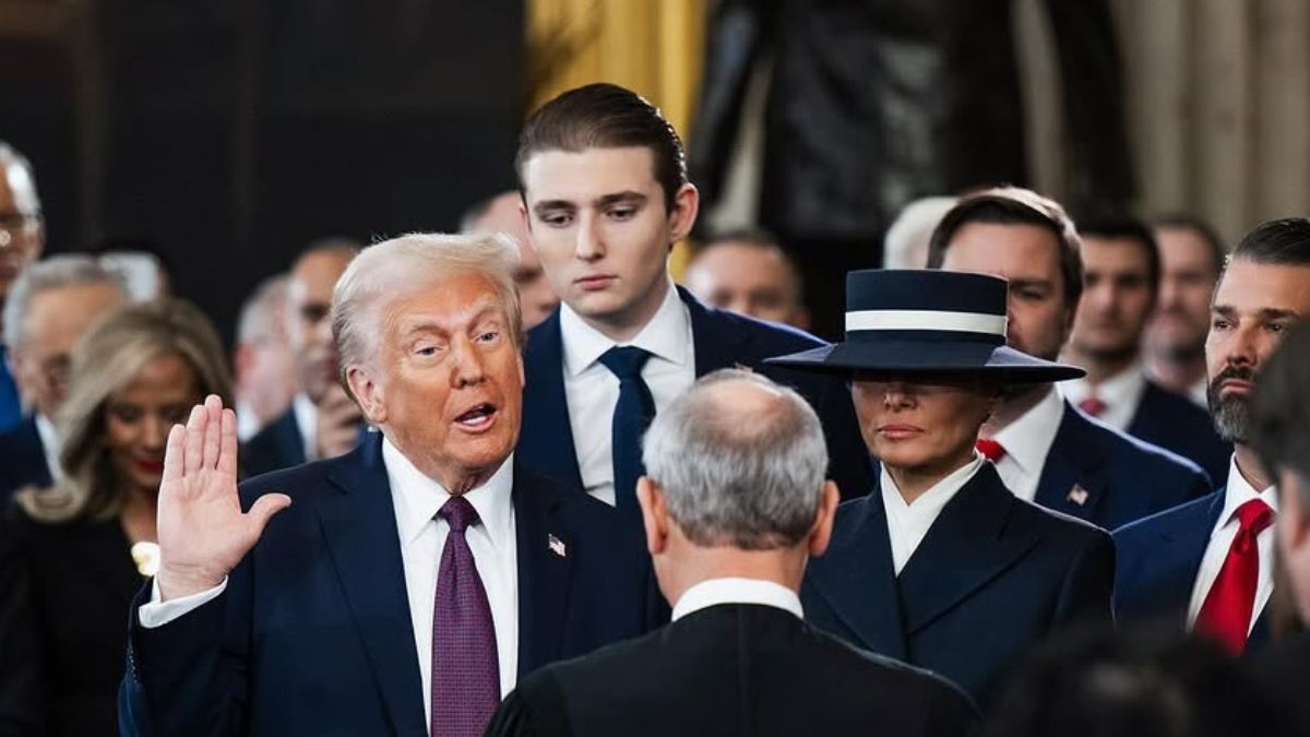 Lara Trump Reveals Personal Side of Barron Trump While Draft Questions ...