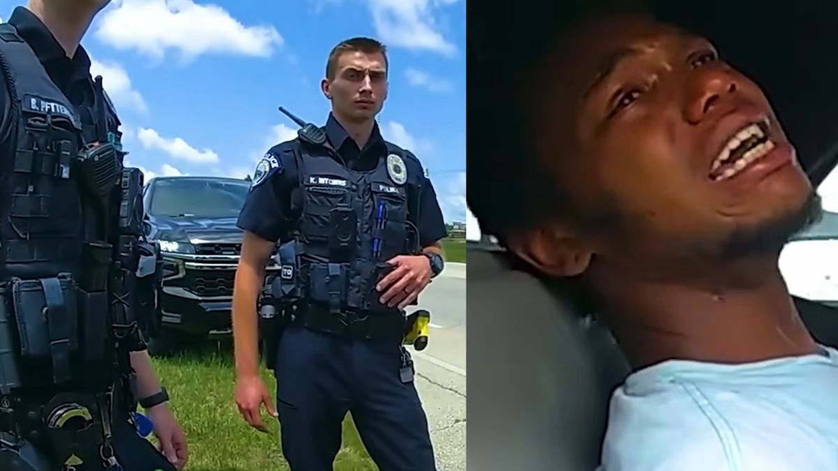 Illinois Police Bodycam Shows Couple Arrested After Woman Tries to Bite ...